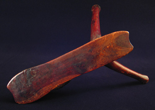 African Tribal Art - Neck rest, Dinka, Sudan