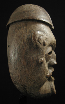 African Tribal Art - Ekoi/Widekum mask, Cameroon
