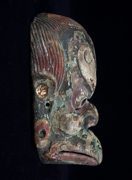 Asian Tribal Art - Thunder God, Nuo Mask, China