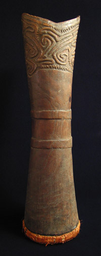 Oceanic Art - Drum, Purari Delta, Papuan Gulf, Papua New Guinea